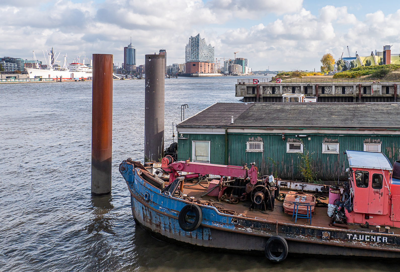 Blick auf die Elphi Foto & Bild | world, hamburg, hafen Bilder auf ...
