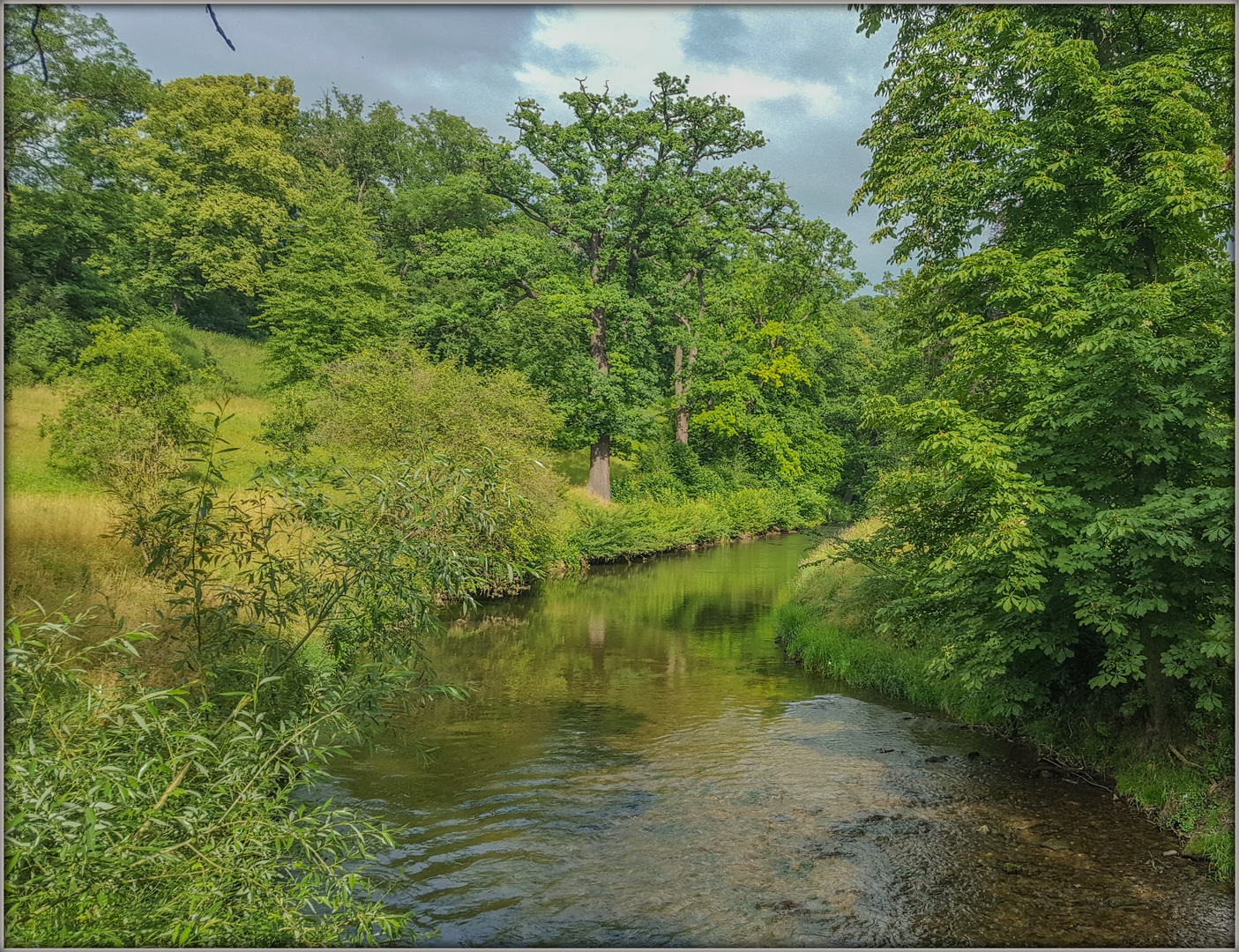 Blick auf die Ilm Foto & Bild | sommer, natur, landschaft Bilder auf ...