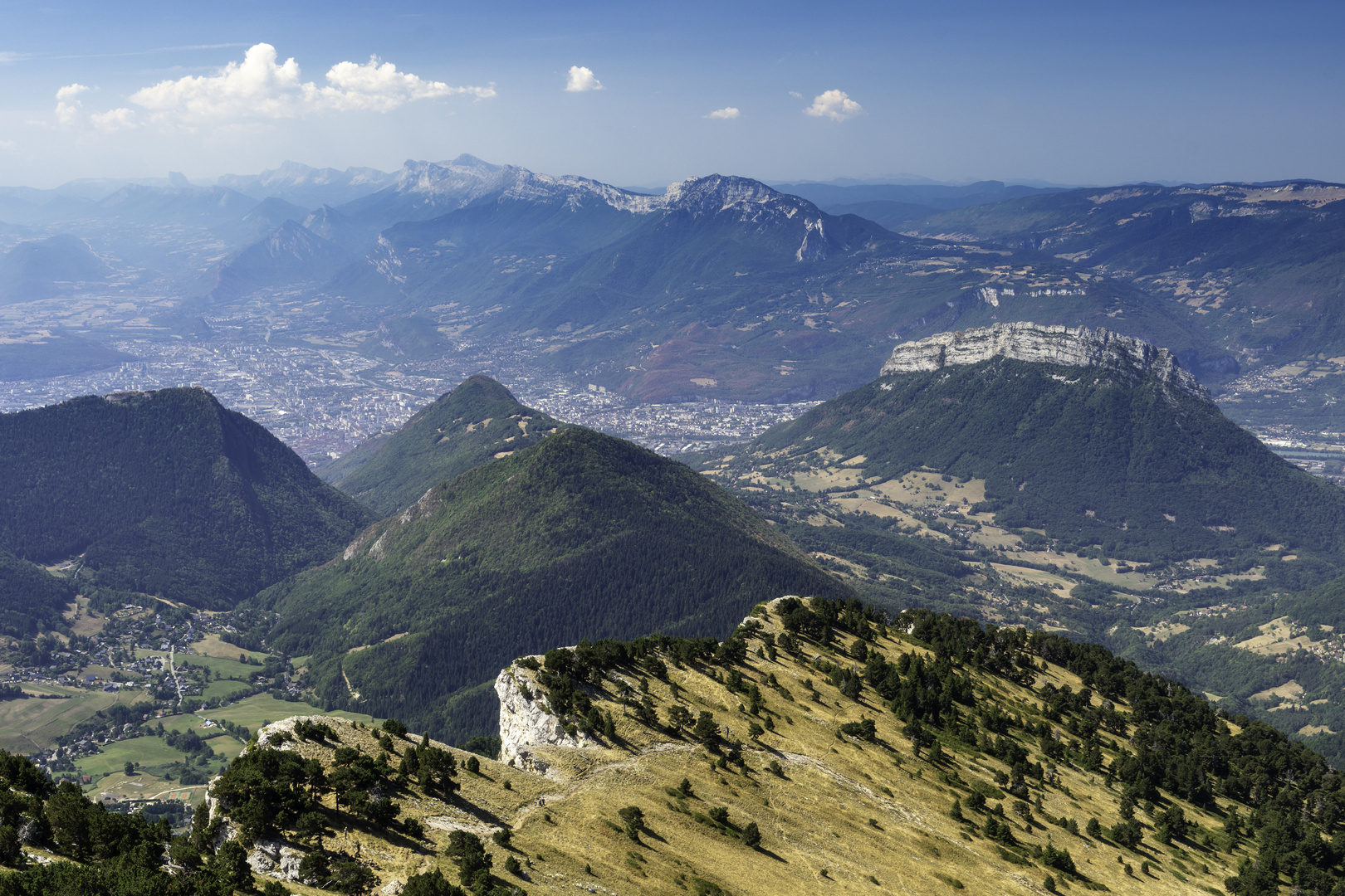 Blick auf Grenoble und das Vercors Foto & Bild | europe, france, landschaft Bilder auf fotocommunity