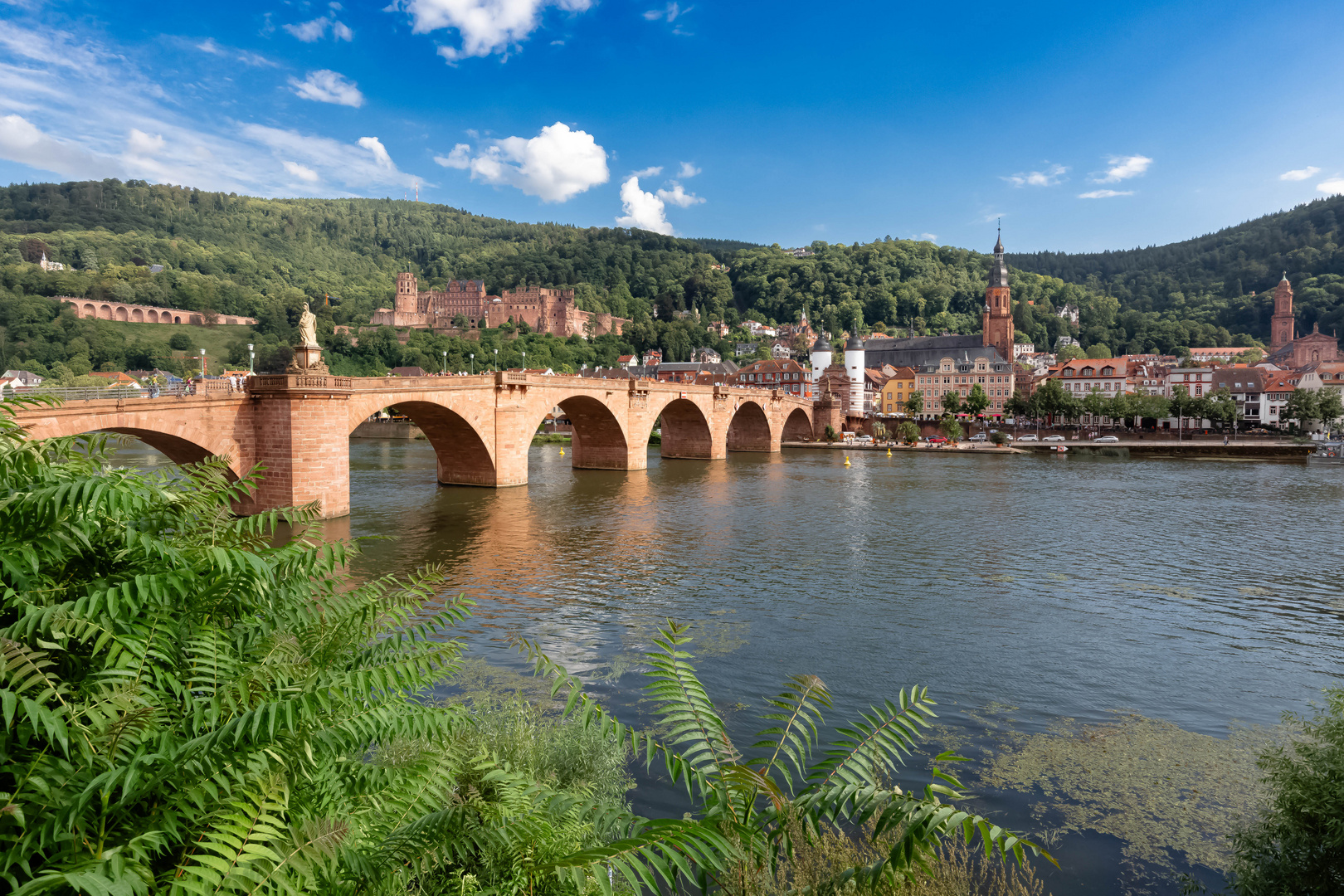 Blick auf Heidelberger Schloss Foto & Bild | architektur, deutschland, europe Bilder auf ...