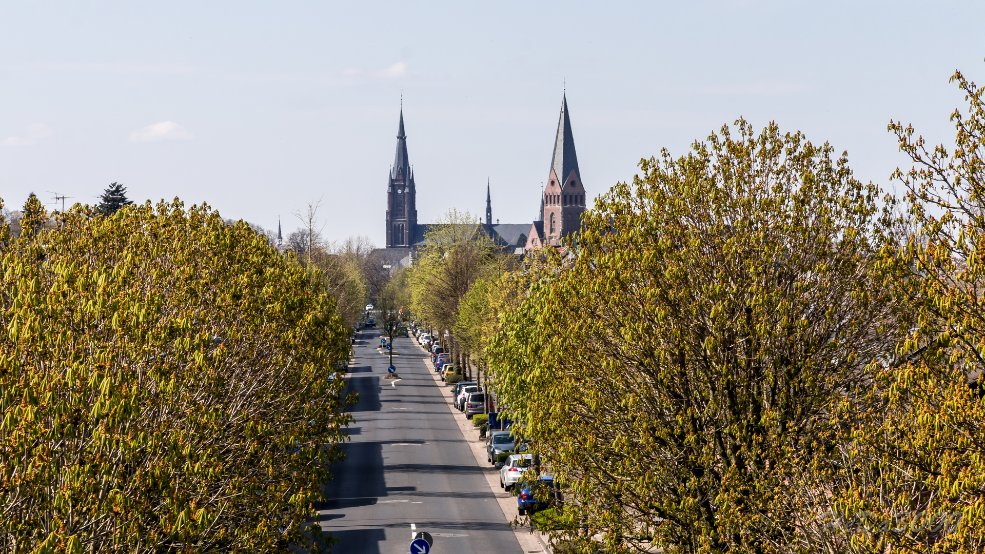Blick auf Kevelaer von der L491 Foto & Bild | architektur ...