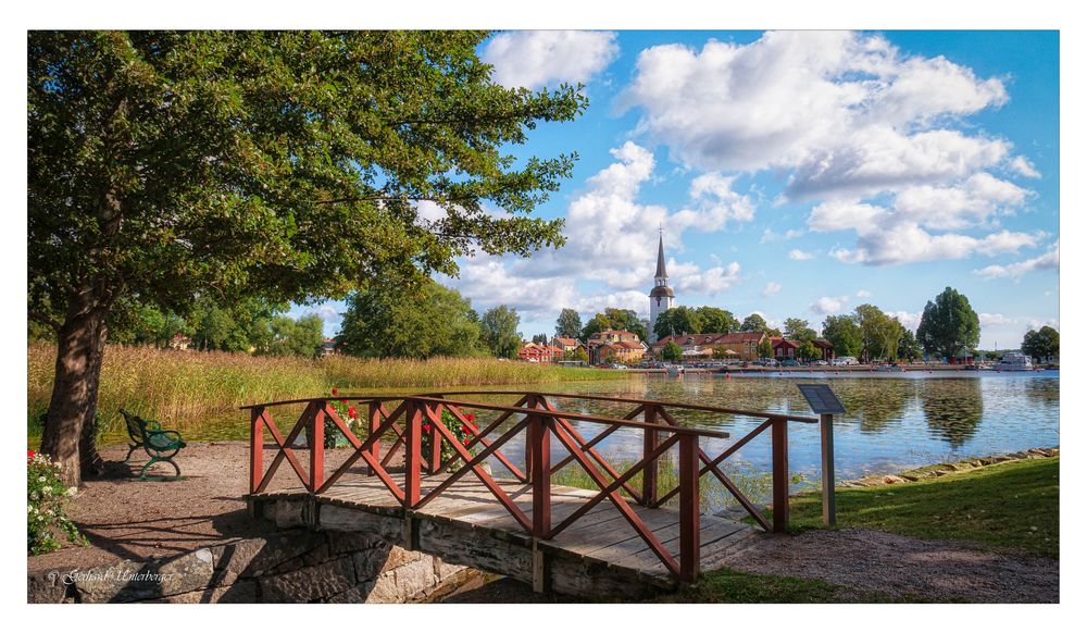 Blick auf Mariefred Foto & Bild | europe, scandinavia, sweden Bilder ...