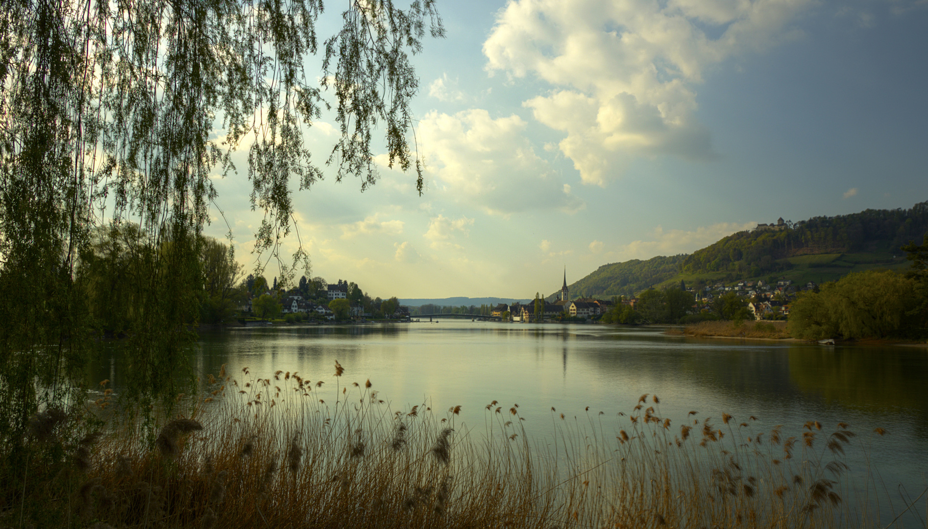 Blick auf Stein am Rhein 2 Foto & Bild | landschaft, bach, fluss & see ...
