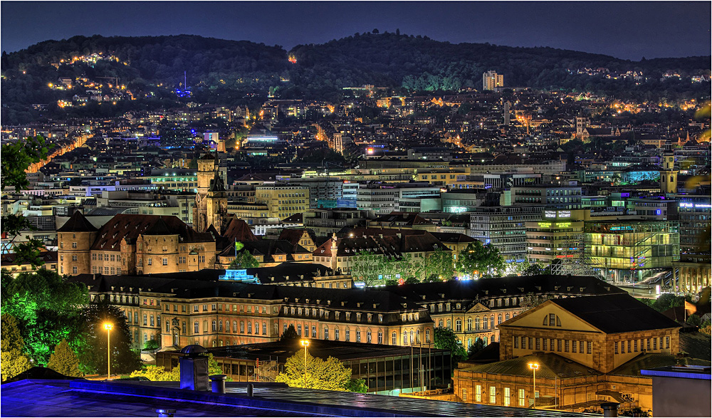 Blick auf Stuttgart (VI) Foto & Bild | architektur, stadtlandschaft ...
