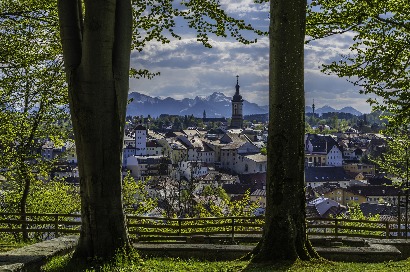 Blick auf Traunstein Foto & Bild | fotos von helmut, architektur ...