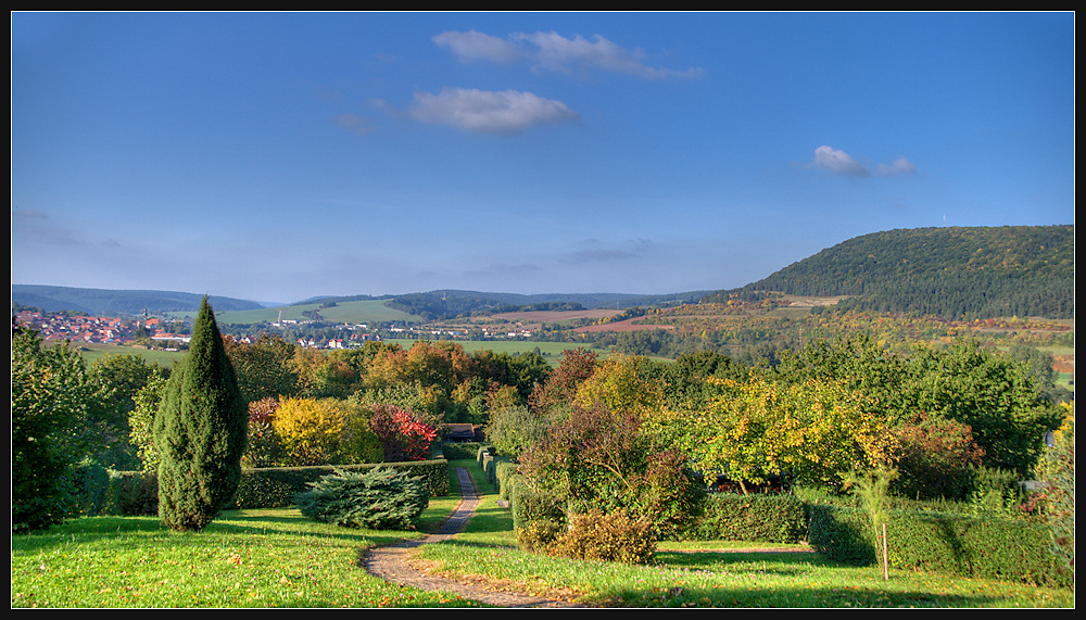 Blick auf Walldorf... Foto & Bild | jahreszeiten, herbst, landschaft ...