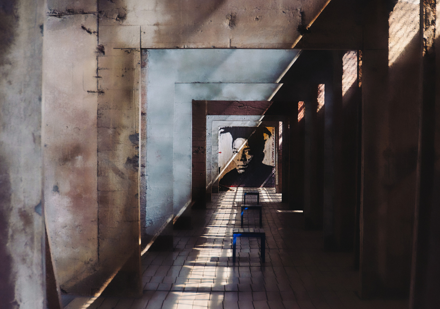 Blick durch den Möllerbunker Foto & Bild | projekte, 4 - donnerstag mit durchblick, thementage ...