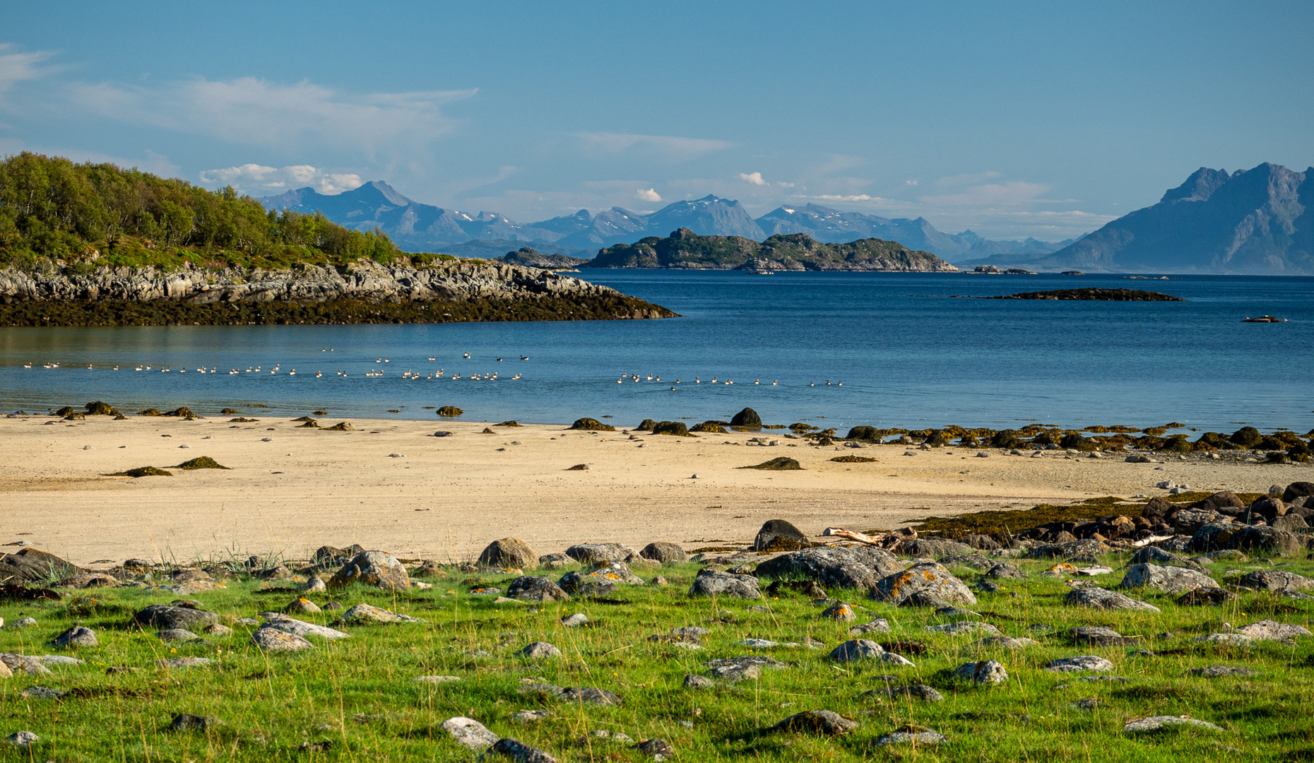 Blick hin zum Festland Foto & Bild | landschaft, europe, norway Bilder ...