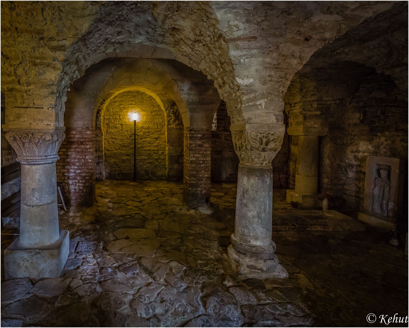 Blick in die Krypta Klosterkirche St. Vitus im Kloster Drübeck Foto & Bild | kirche, architektur ...