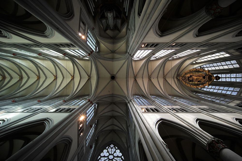 Blick in die Vierung Foto & Bild | architektur, sakralbauten, innenansichten kirchen Bilder auf ...