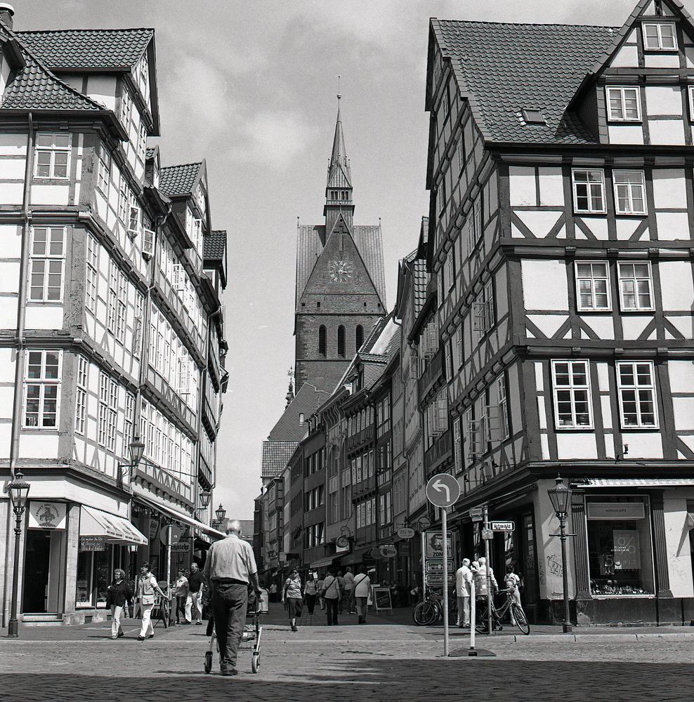 Blick in Hannovers Altstadt Foto & Bild | architektur, hannover ...
