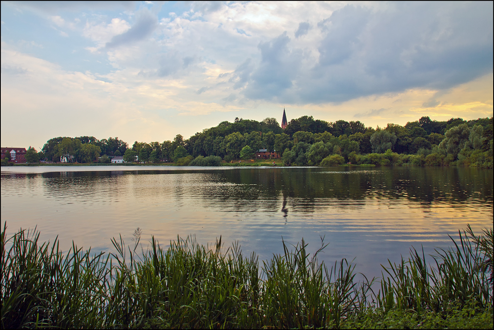 Blick in Richtung Satow Foto & Bild | landschaft, bach, fluss & see ...