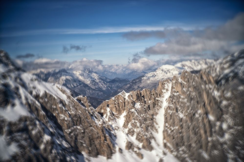 Blick ins Karwendel-Gebierge Foto & Bild | landschaft, berge, gipfel ...