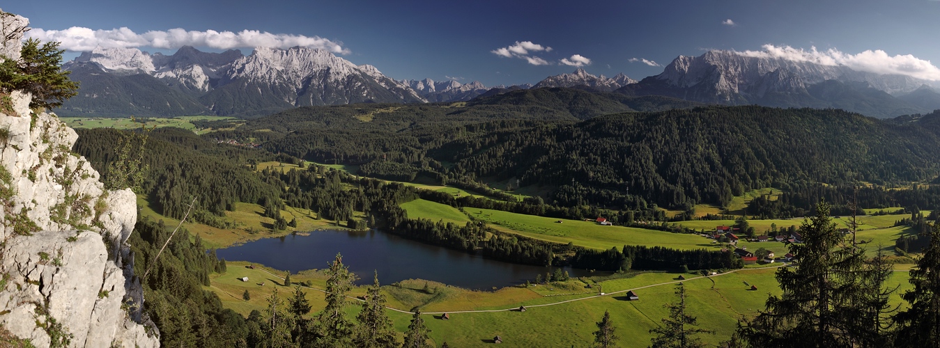 ~ Blick ins obere Isartal II ~ Foto & Bild | deutschland, europe ...