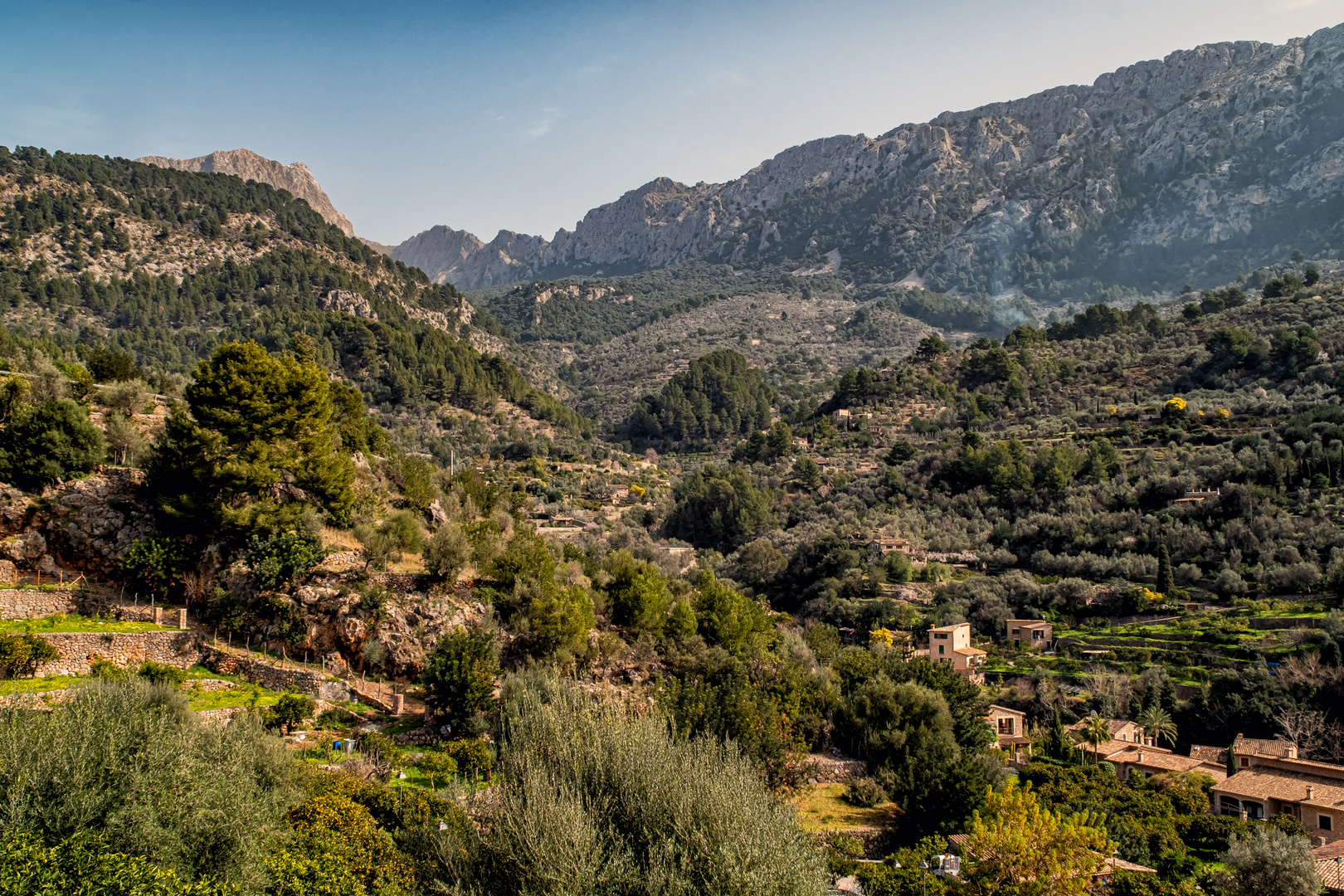 Blick ins Tal Foto & Bild | architektur, europe, balearic islands Bilder auf fotocommunity