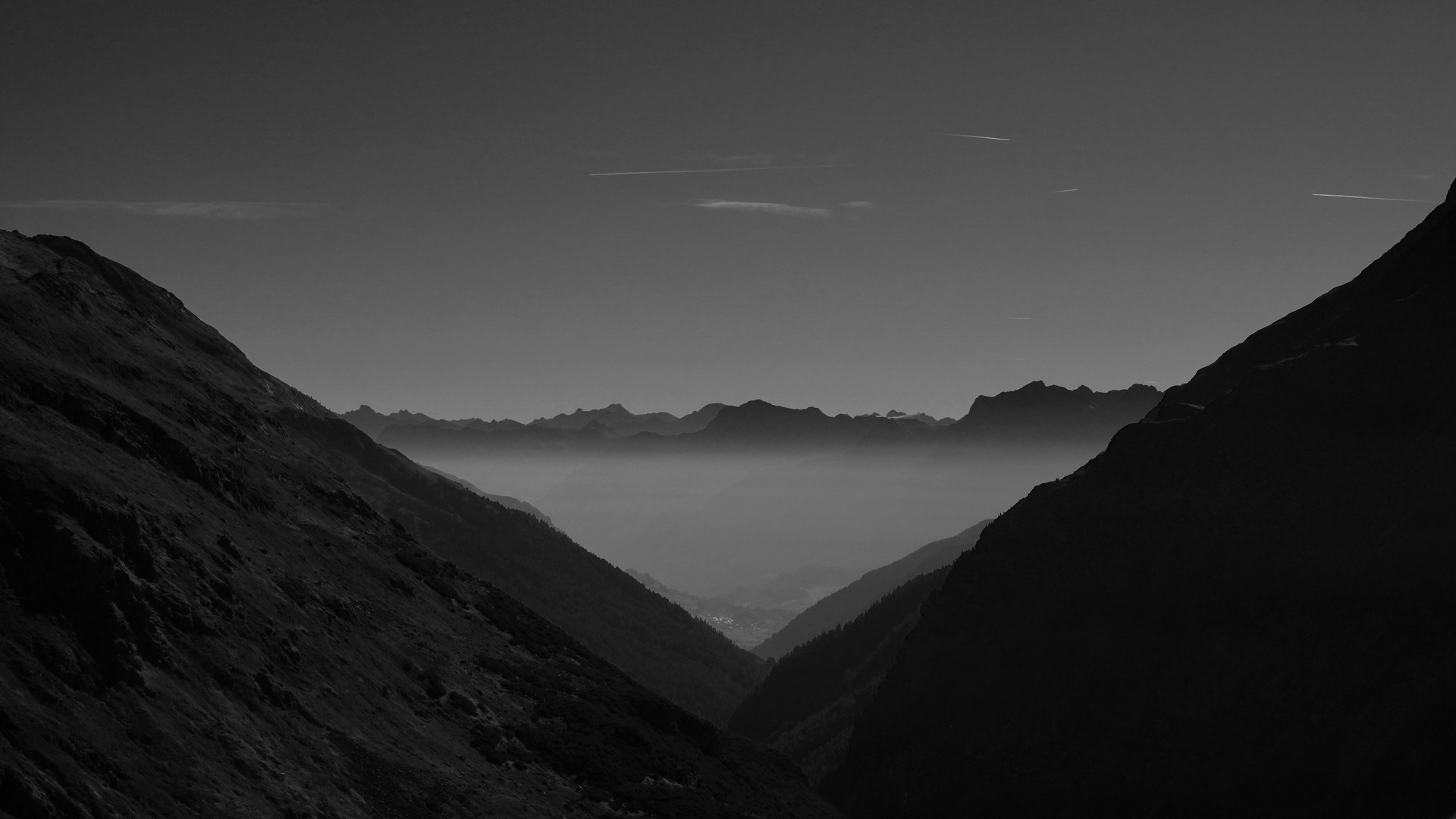 blick ins tal Foto & Bild | landschaft, berge, gipfel und grate Bilder auf fotocommunity