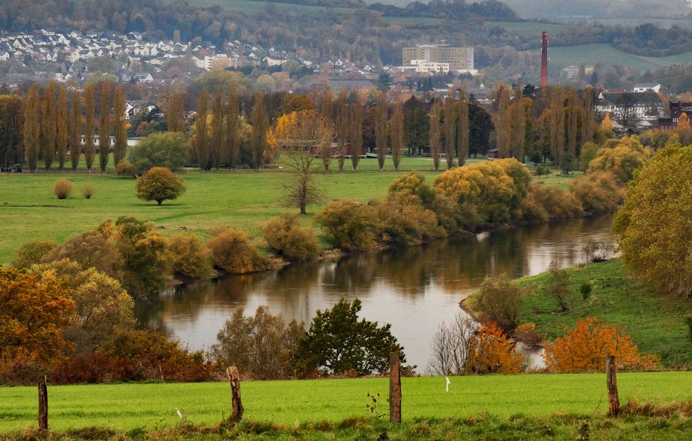 Blick ins Wesertal Foto & Bild | world, deutschland, europe Bilder auf ...