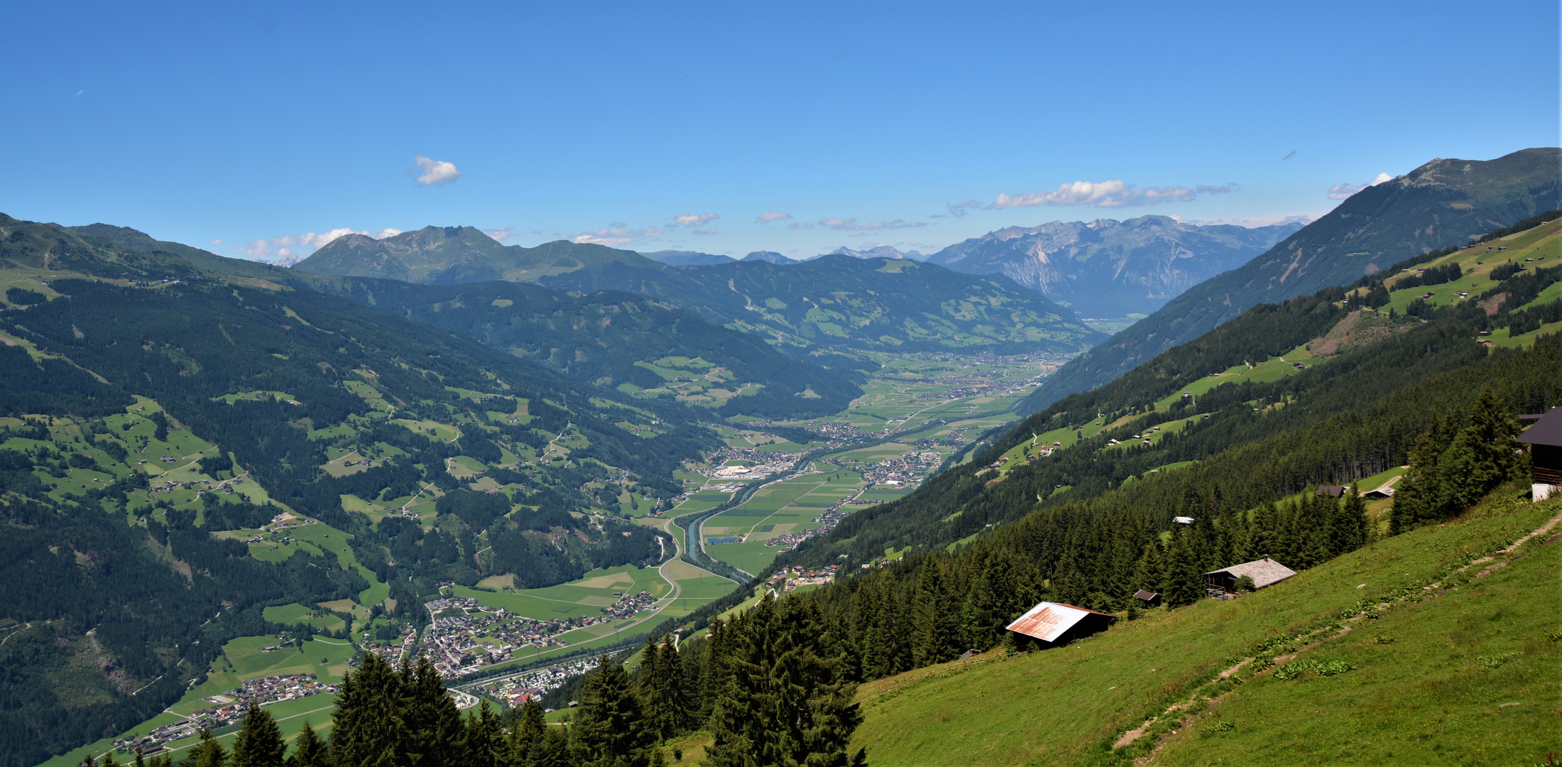 Blick ins Zillertal Foto & Bild | europe, Österreich, tirol Bilder auf ...