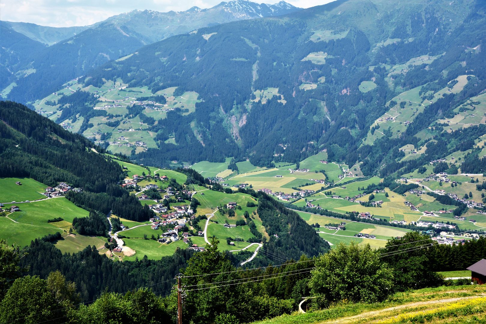 Blick ins Zillertal Foto & Bild | europe, Österreich, landschaft Bilder ...