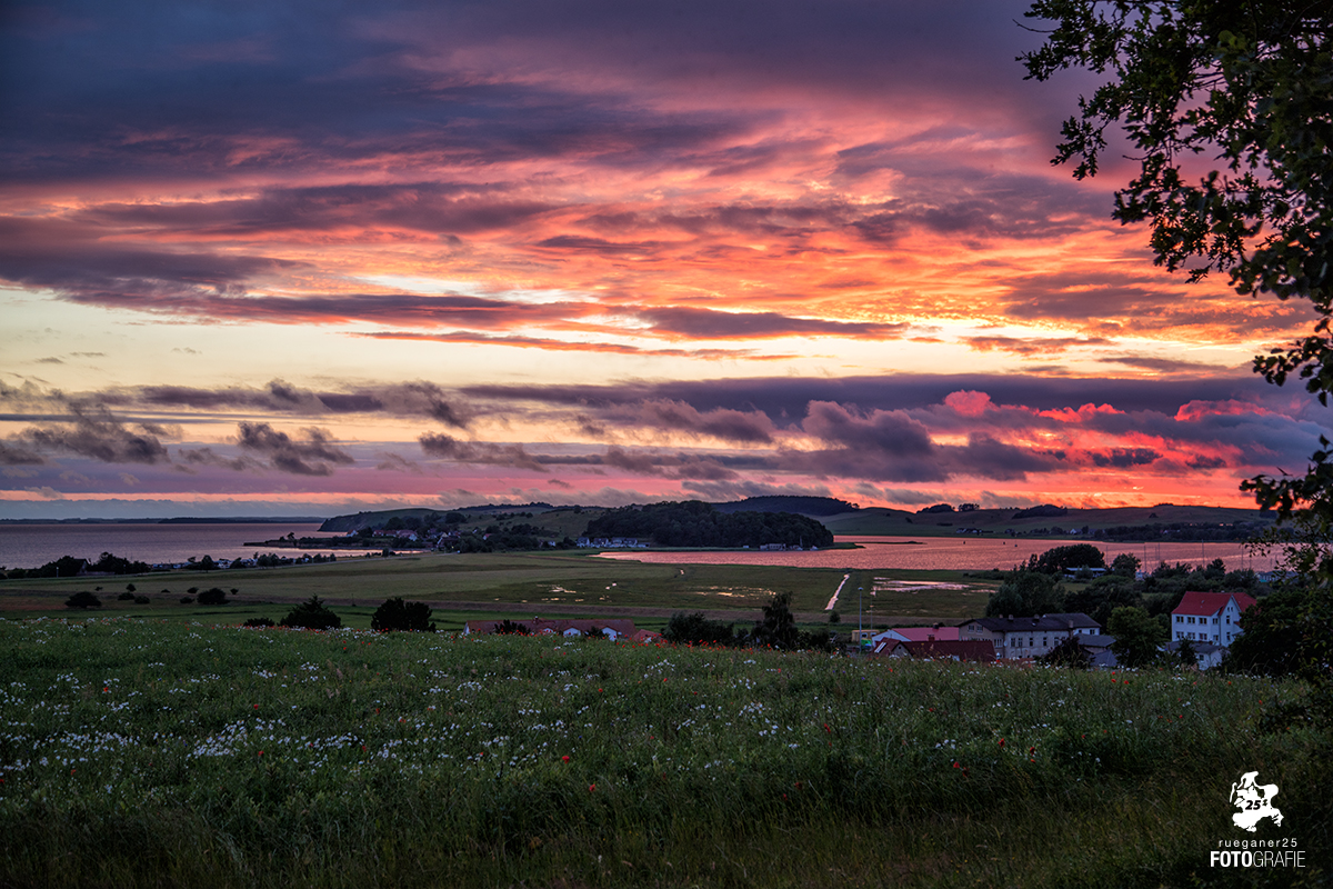 Blick nach Klein Zicker Foto & Bild | landschaft, meer & strand, haff ...