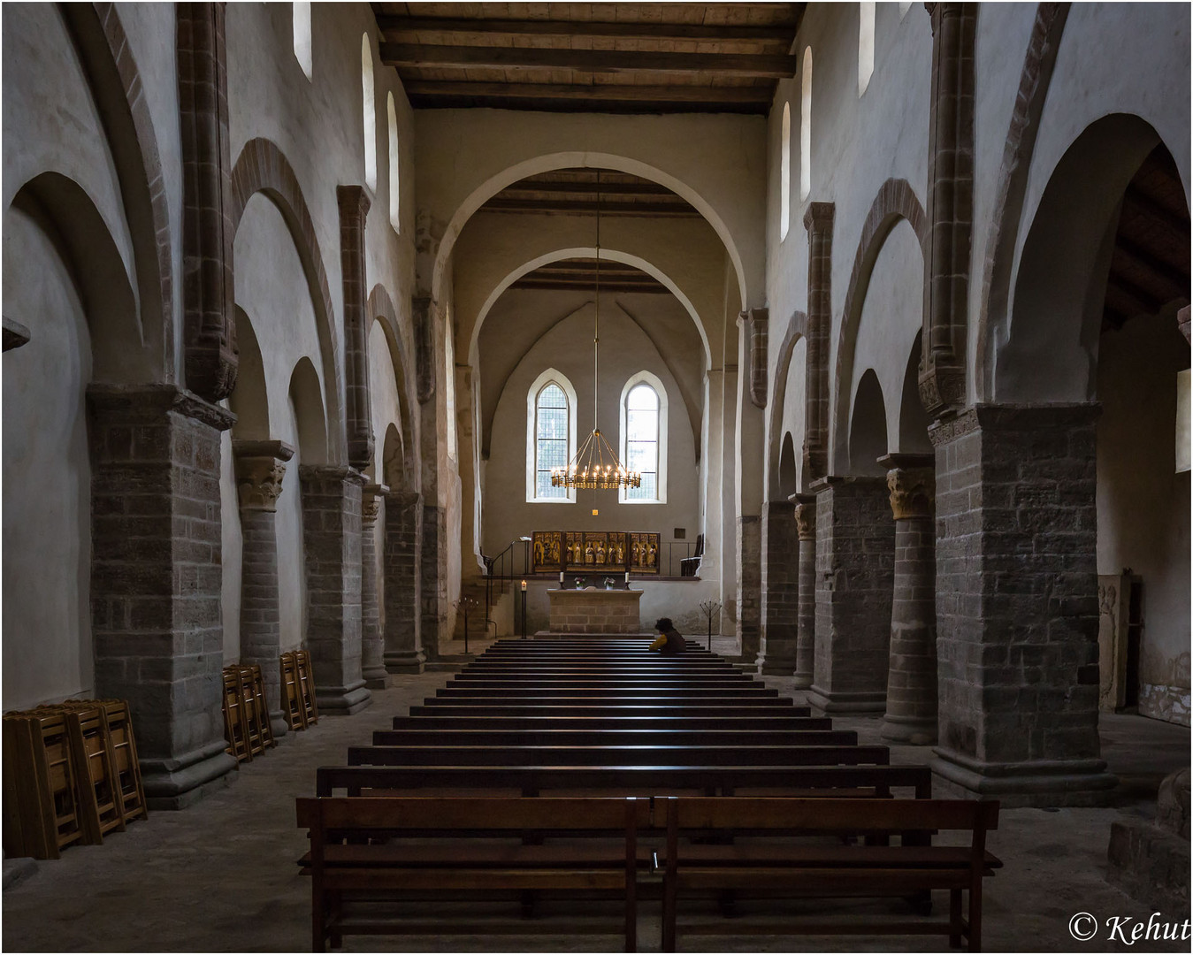 Blick nach Osten Klosterkirche St. Vitus im Kloster Drübeck Foto & Bild | architektur ...
