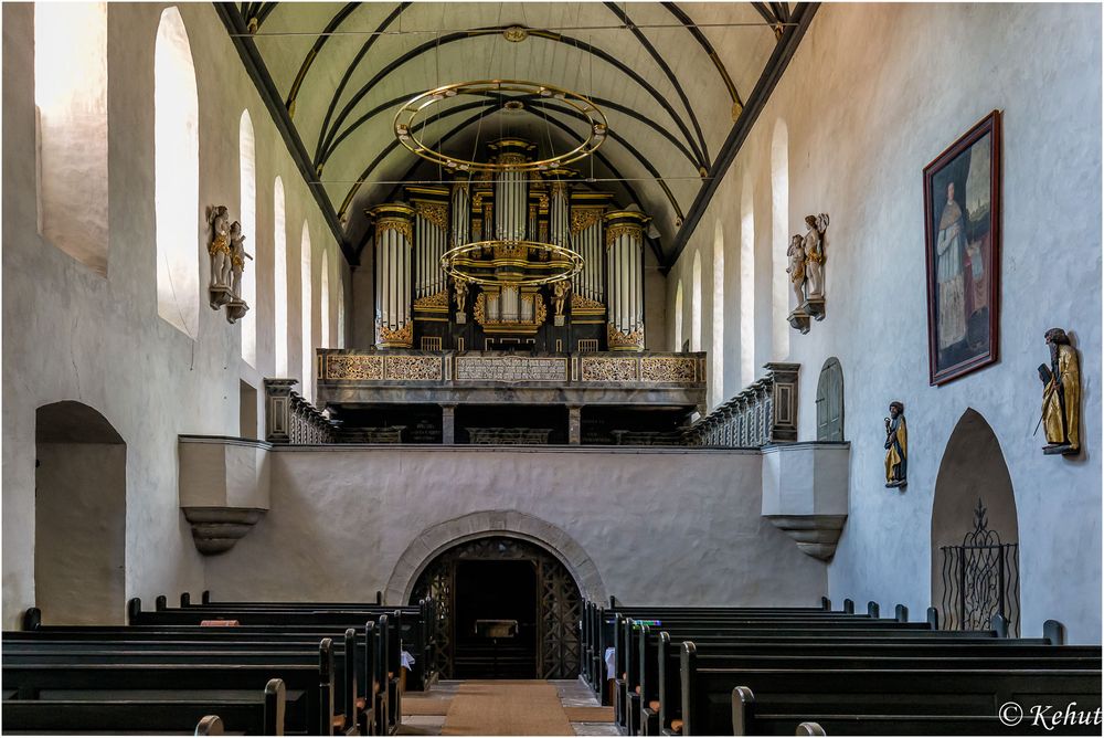 Blick nach Westen Klosterkirche St. Peter und Paul Hadmersleben Foto & Bild | architektur ...