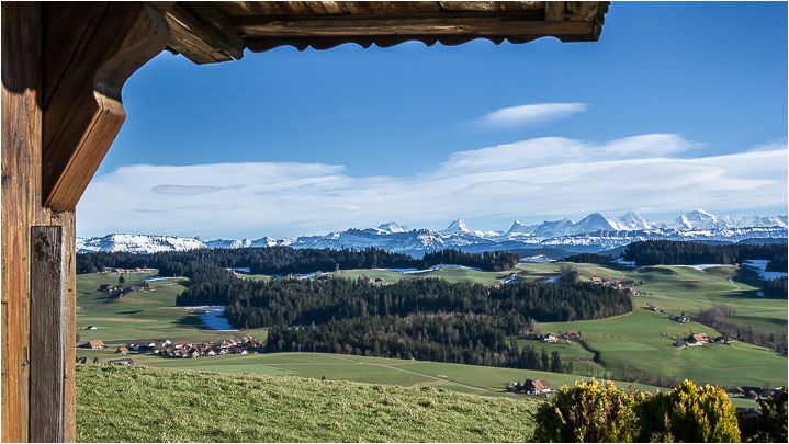 Blick über das Emmental Foto & Bild | auf reisen, schweiz, landschaft ...
