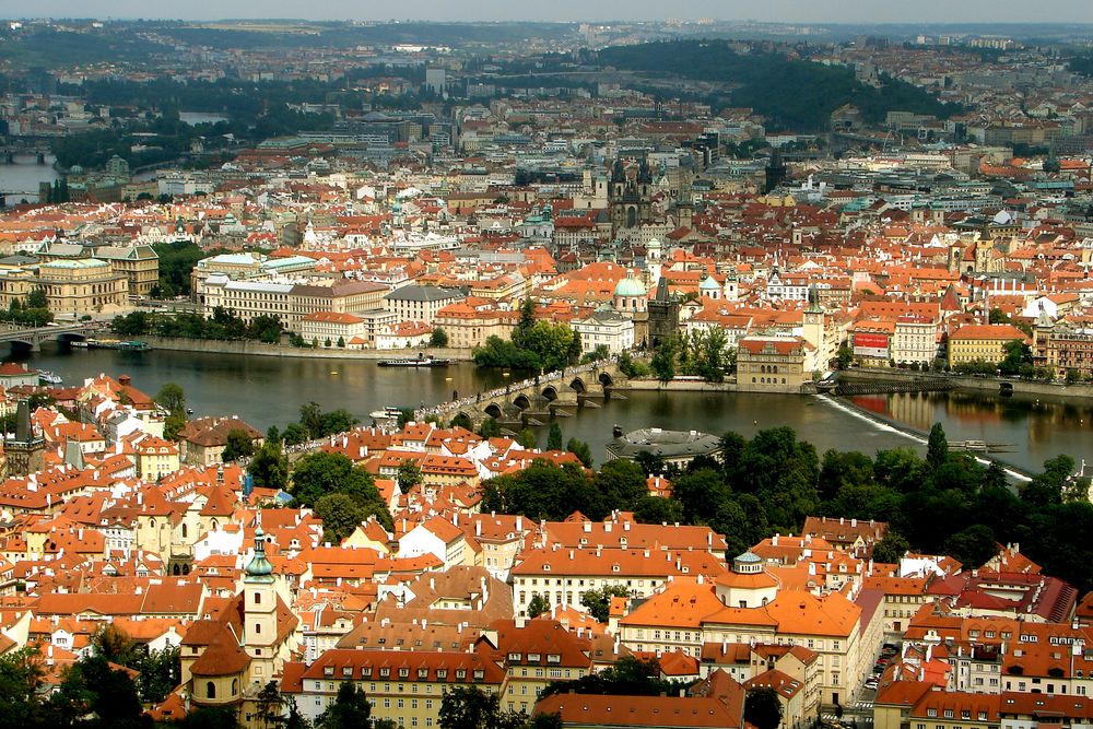 Blick über die Prager Altstadt Foto & Bild | europe, czech republic ...