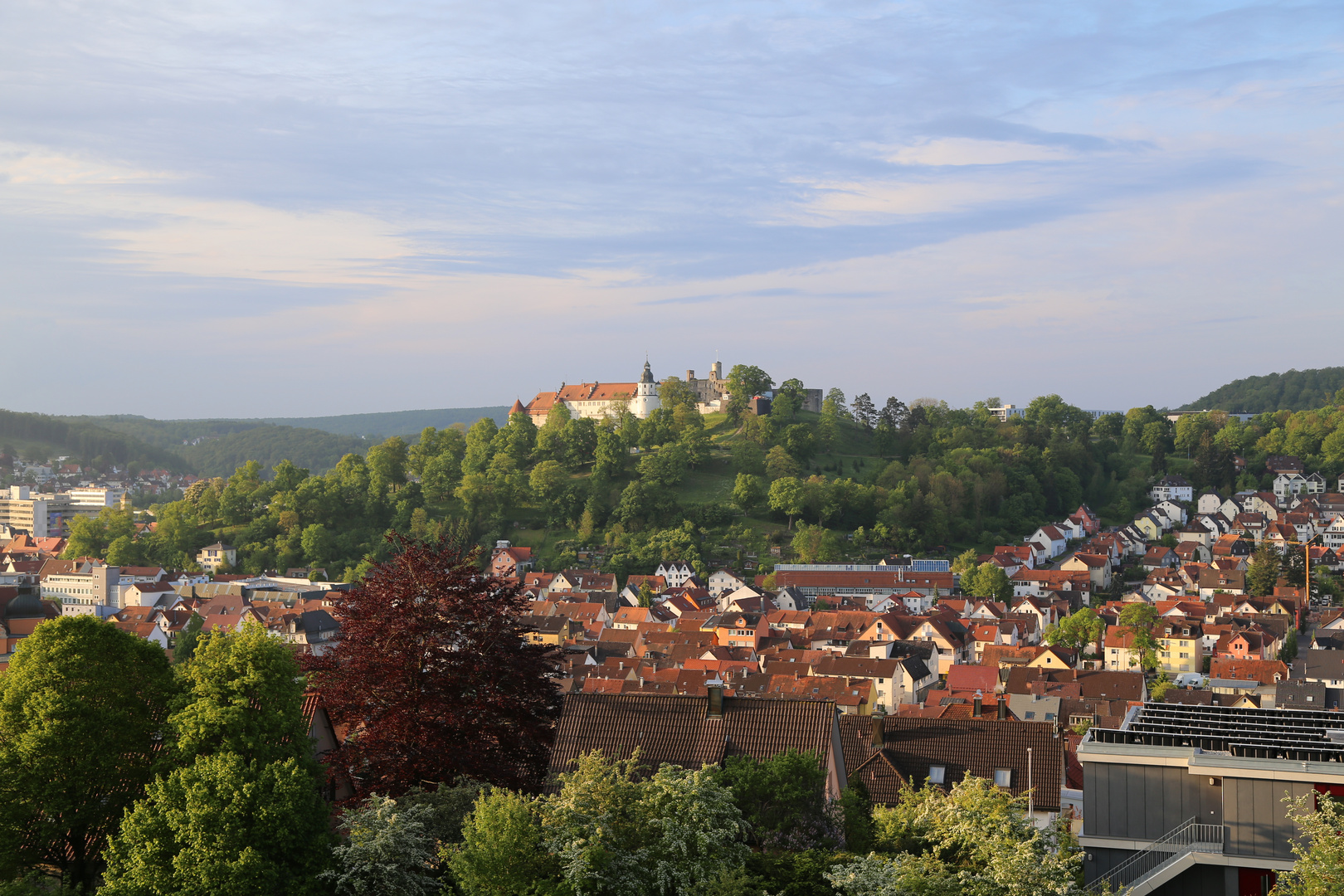 Blick über Heidenheim auf das Schloss! Foto & Bild | deutschland ...