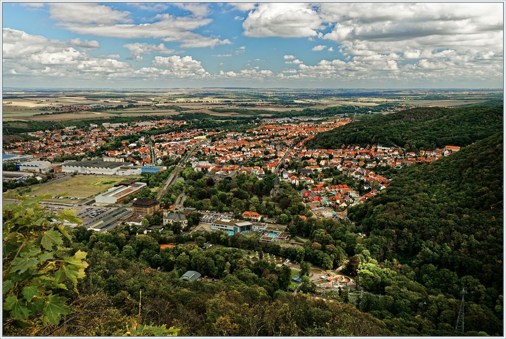 Blick über Thale Foto & Bild | landschaft, kulturlandschaften, natur ...
