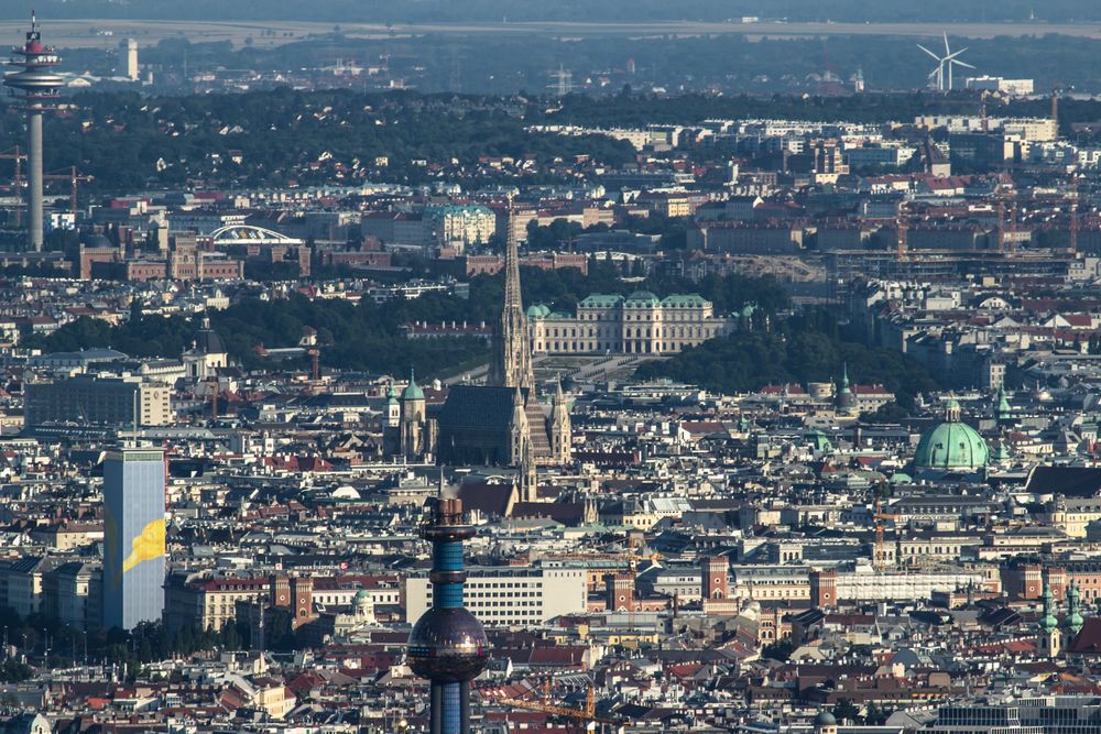 Blick über Wien Foto & Bild | park, world, kirche Bilder auf fotocommunity
