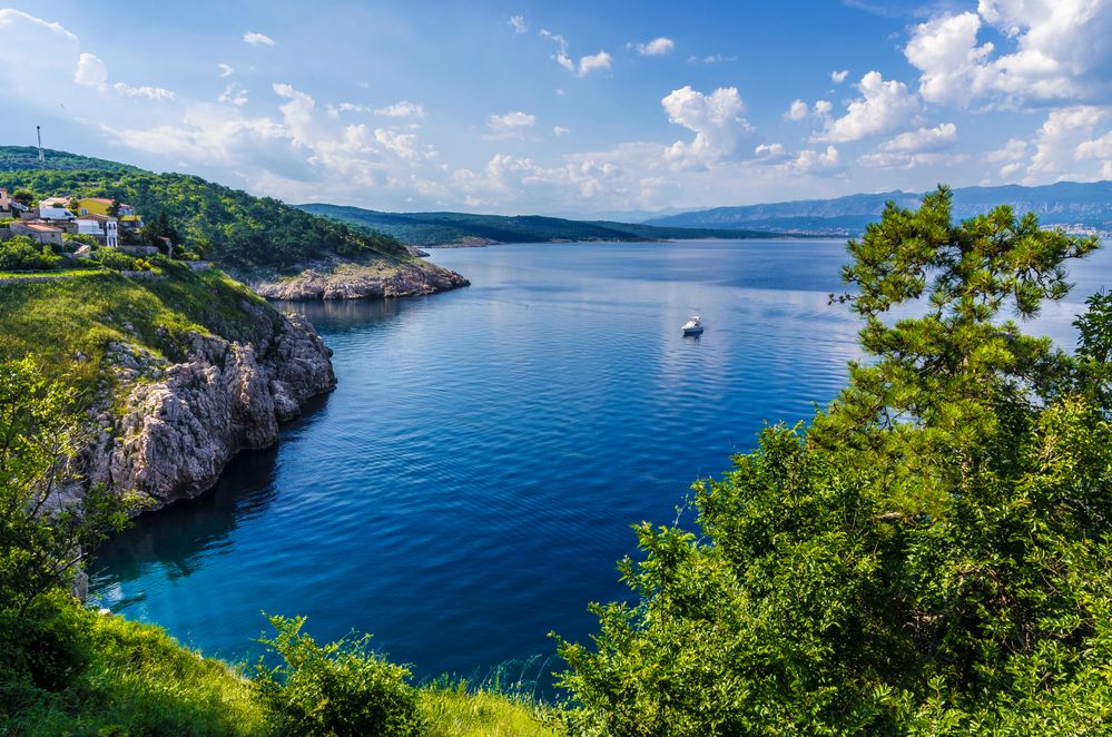 Blick übers Meer Foto & Bild | europe, balkans, croatia Bilder auf ...