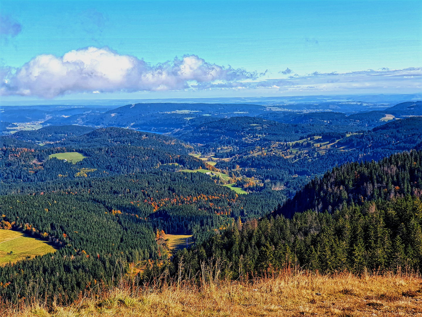 "Blick vom Feldberg" Foto & Bild | deutschland, europe, baden ...