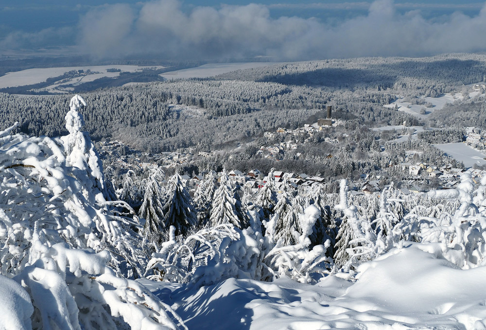 Blick vom Feldberg Foto & Bild | deutschland, europe, hessen Bilder auf ...