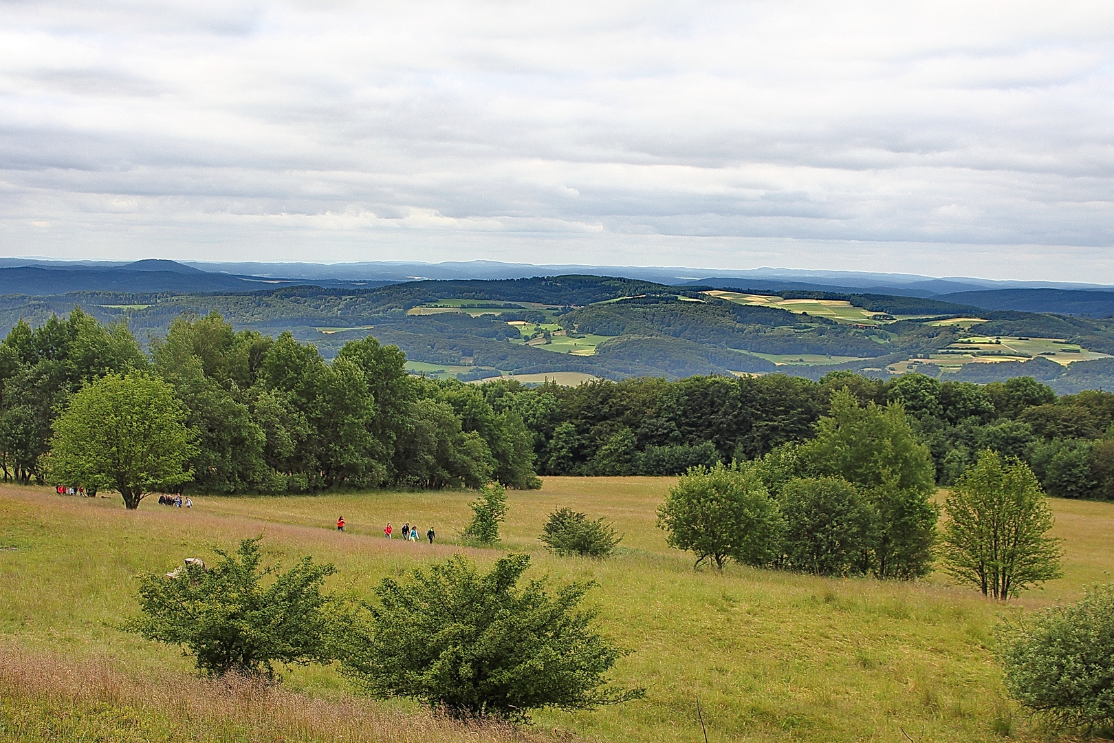 Blick vom Hohen Meißner Foto & Bild | deutschland, europe, hessen ...