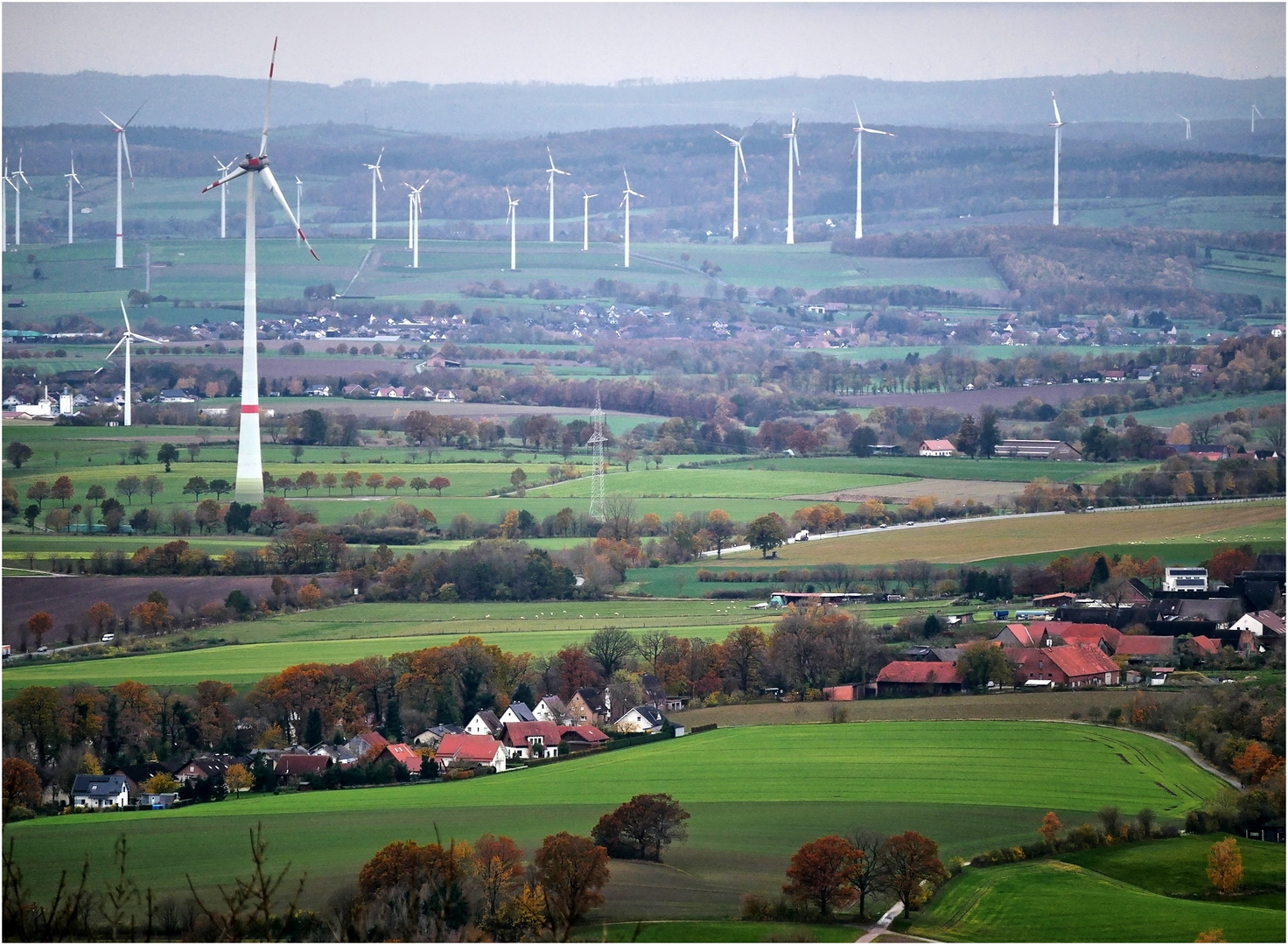 Blick vom Köterberg ins Lipper Bergland Foto & Bild | natur, landschaft, lipperland Bilder auf ...