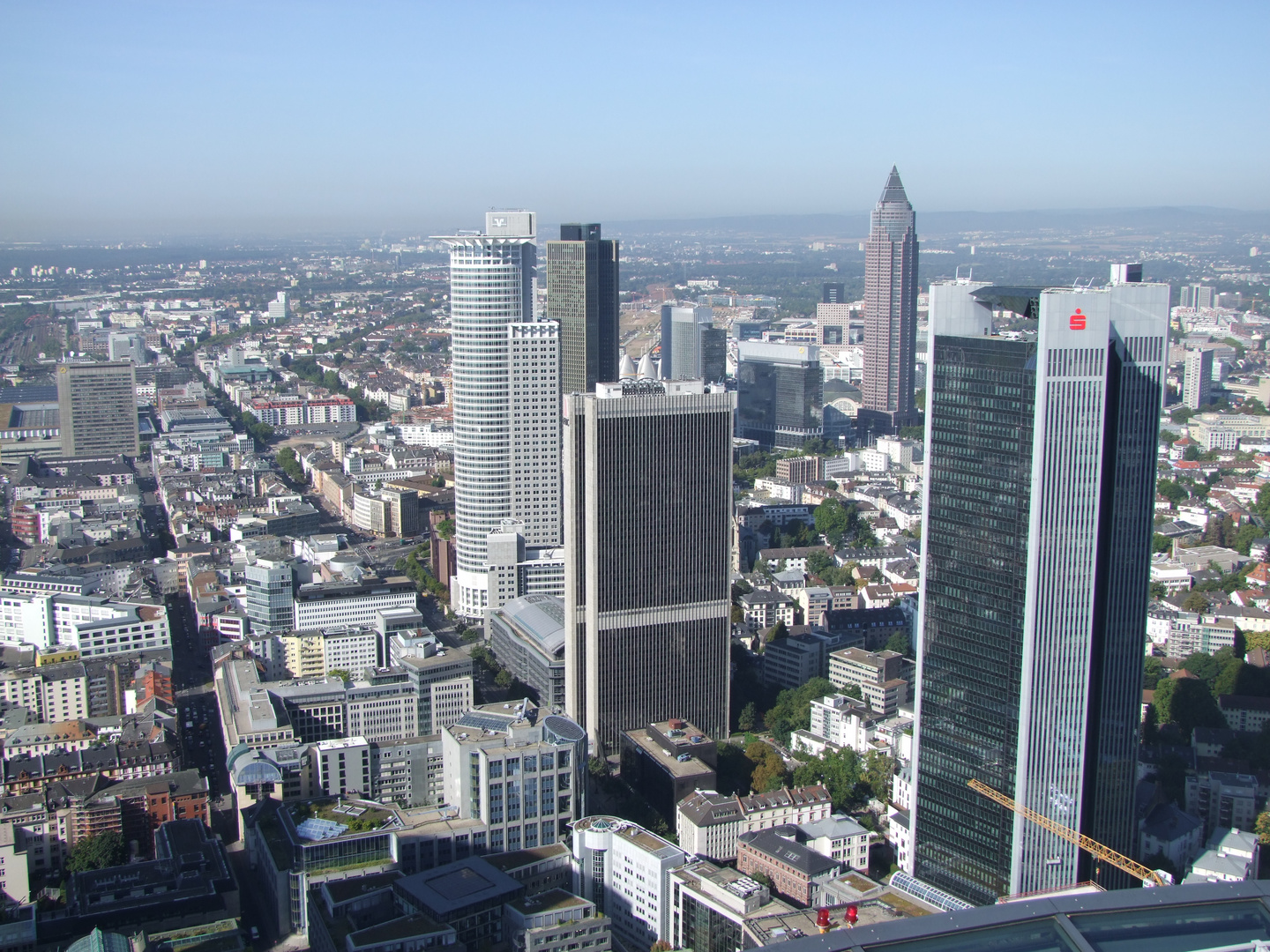 Blick vom Main Tower Foto & Bild | architektur, stadtlandschaft ...
