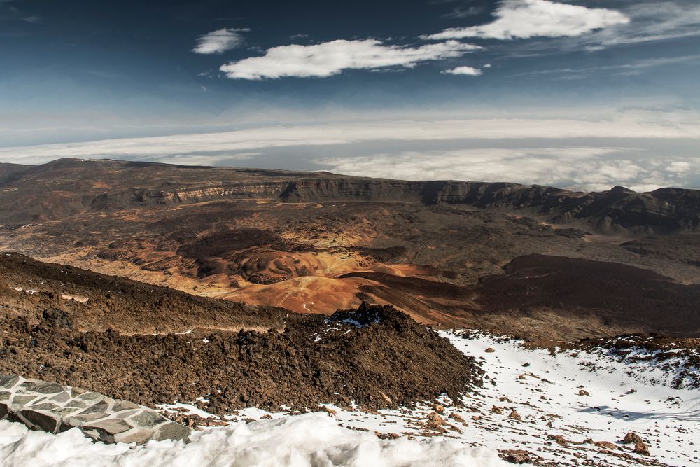 Blick vom Pico del Teide Foto & Bild | europe, canary islands die ...