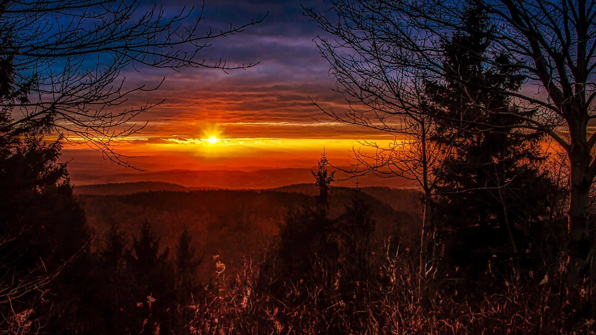 Blick vom Ravensberg Bad Sachsa Foto & Bild | landschaft, berge, gipfel ...