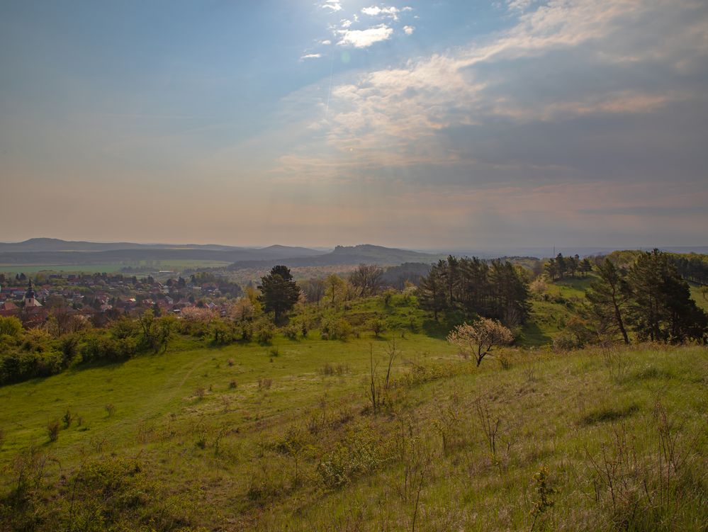 Blick vom Ziegenberg auf Heimburg Foto & Bild | landschaft ...