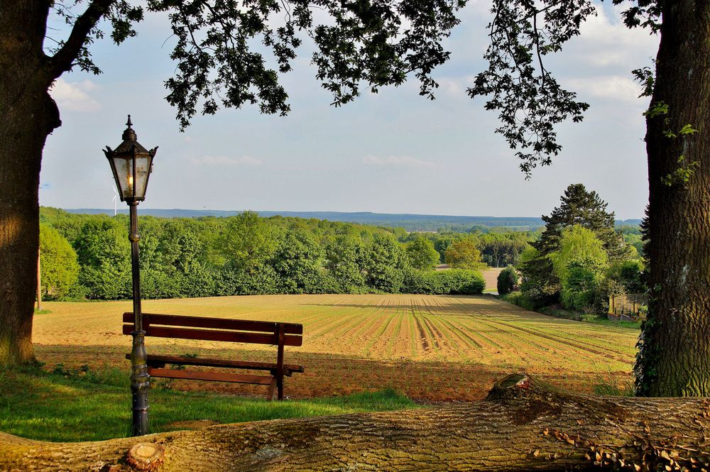 Blick von Reken in den Naturpark Hohe Mark, Westmünsterland Foto & Bild ...
