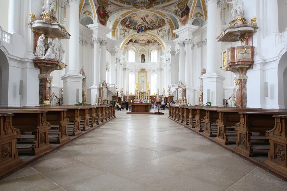 Blick zum Altar Foto & Bild | architektur, sakralbauten, innenansichten kirchen Bilder auf ...