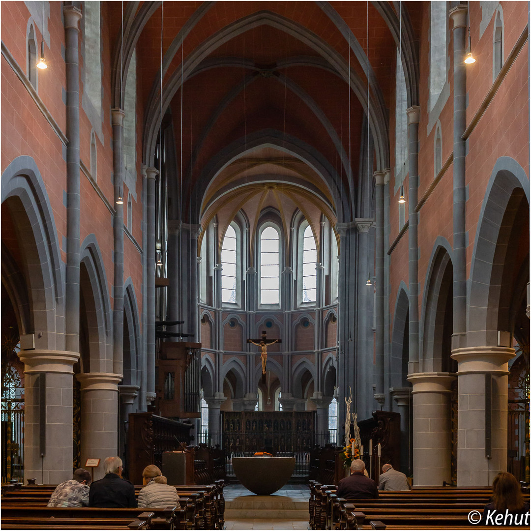 Blick zum Chor - Abteikirche Abtei Marienstatt Foto & Bild | architektur, deutschland, europe ...