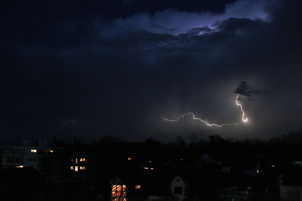 Blitz und Donner Foto & Bild | spezial, wolken, himmel Bilder auf ...