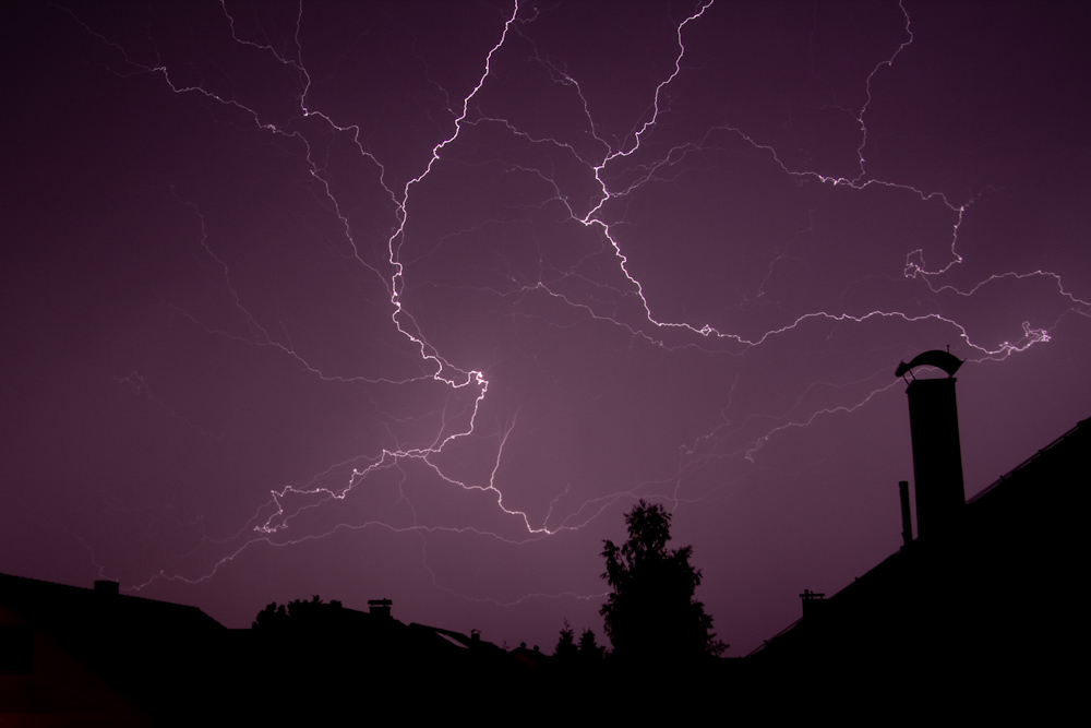 Blitze Foto & Bild | opt. phänomene der atmosphäre, himmel & universum ...