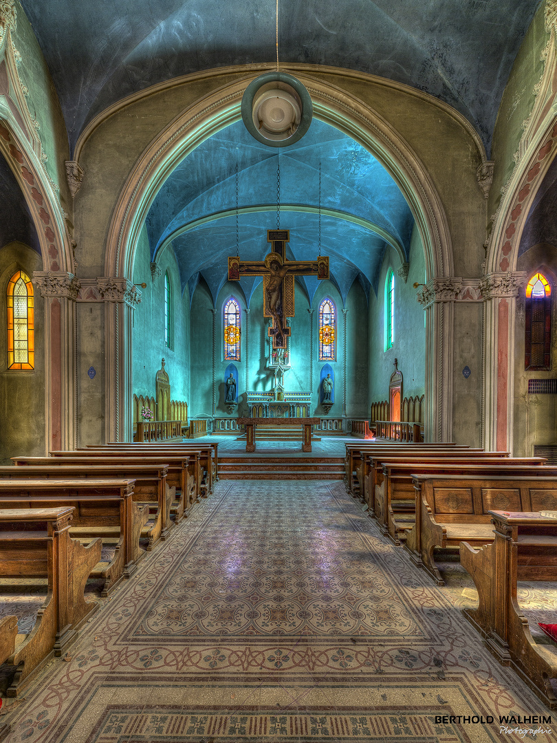 Blue Church! Foto & Bild | architektur, sakralbauten, lost places ...