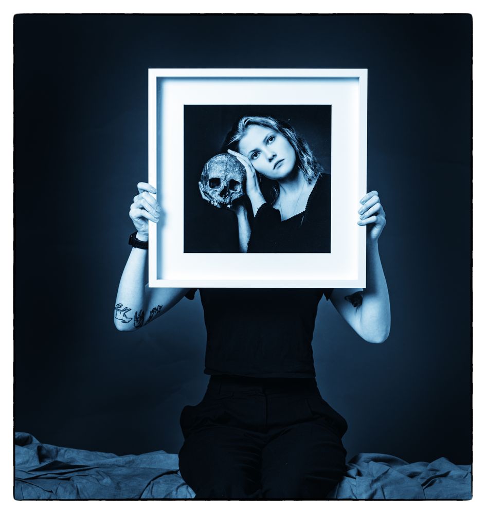 blue frame Foto & Bild | menschen Bilder auf fotocommunity