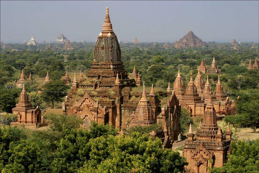 blue hour in pagan . . . Foto & Bild | asia, myanmar, southeast asia ...