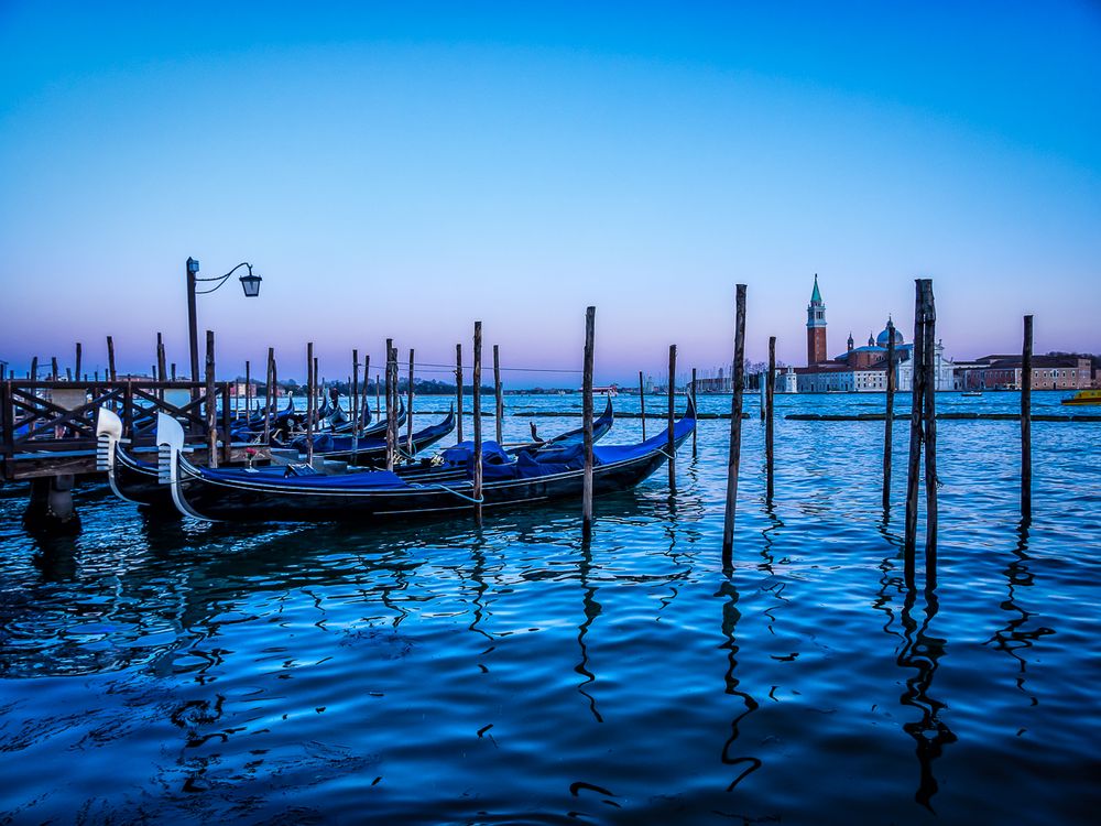 blue hour Venice Foto & Bild | city, italy, venezia Bilder auf fotocommunity