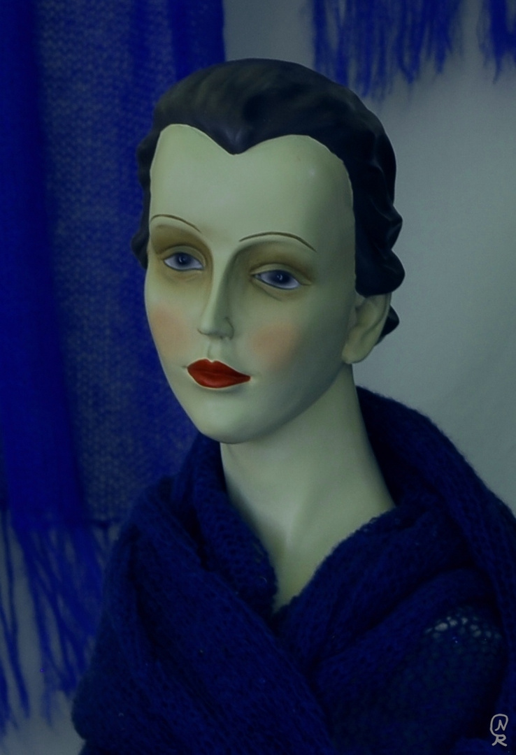 Blue Lady Foto & Bild | frau, kultur, motive Bilder auf fotocommunity